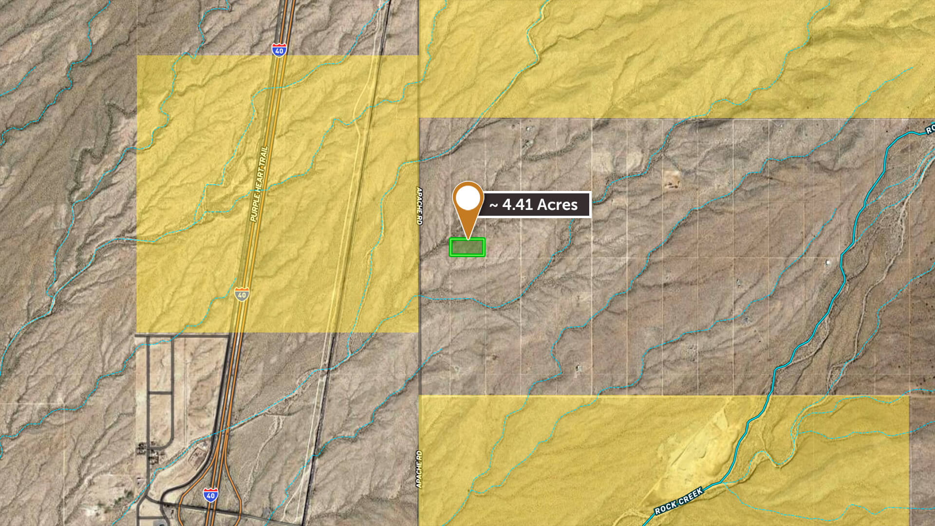 Our Largest Property for RV Living - 4.41 Acres in Yucca, Arizona ...