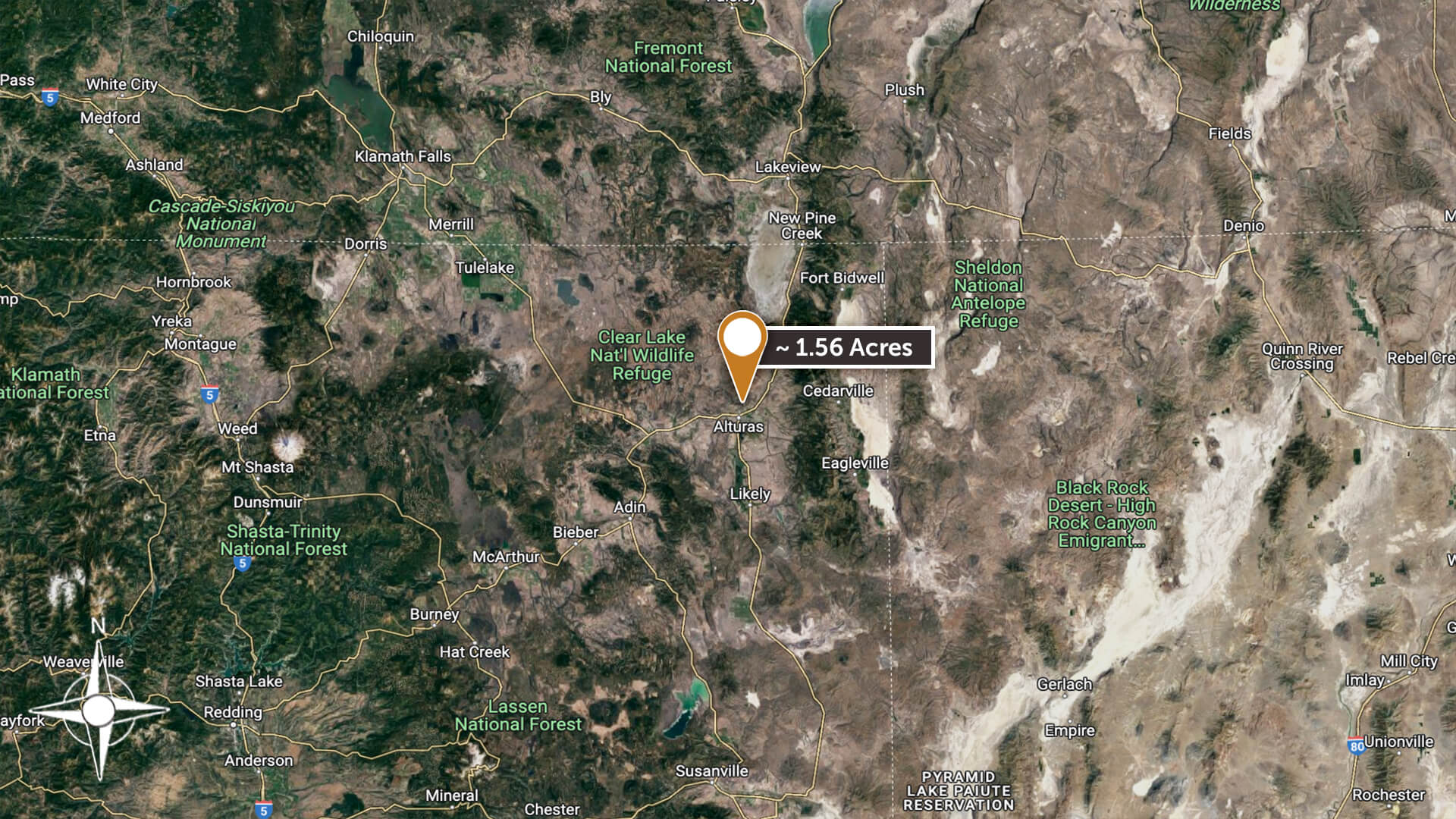Wild West Property on the Outskirts of Alturas - 1.56 Acres in Modoc ...