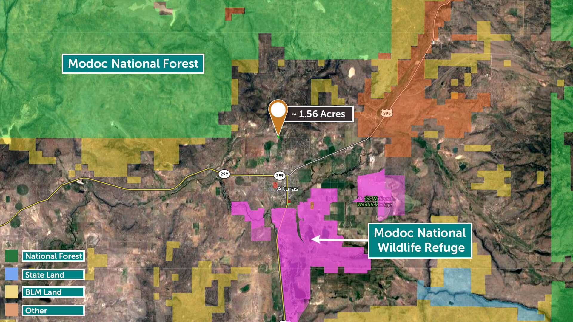 Wild West Property on the Outskirts of Alturas - 1.56 Acres in Modoc ...